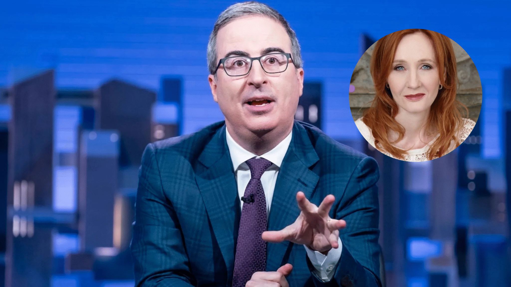 J.K. Rowling y John Oliver se enfrentan nuevamente por el tema de los ...